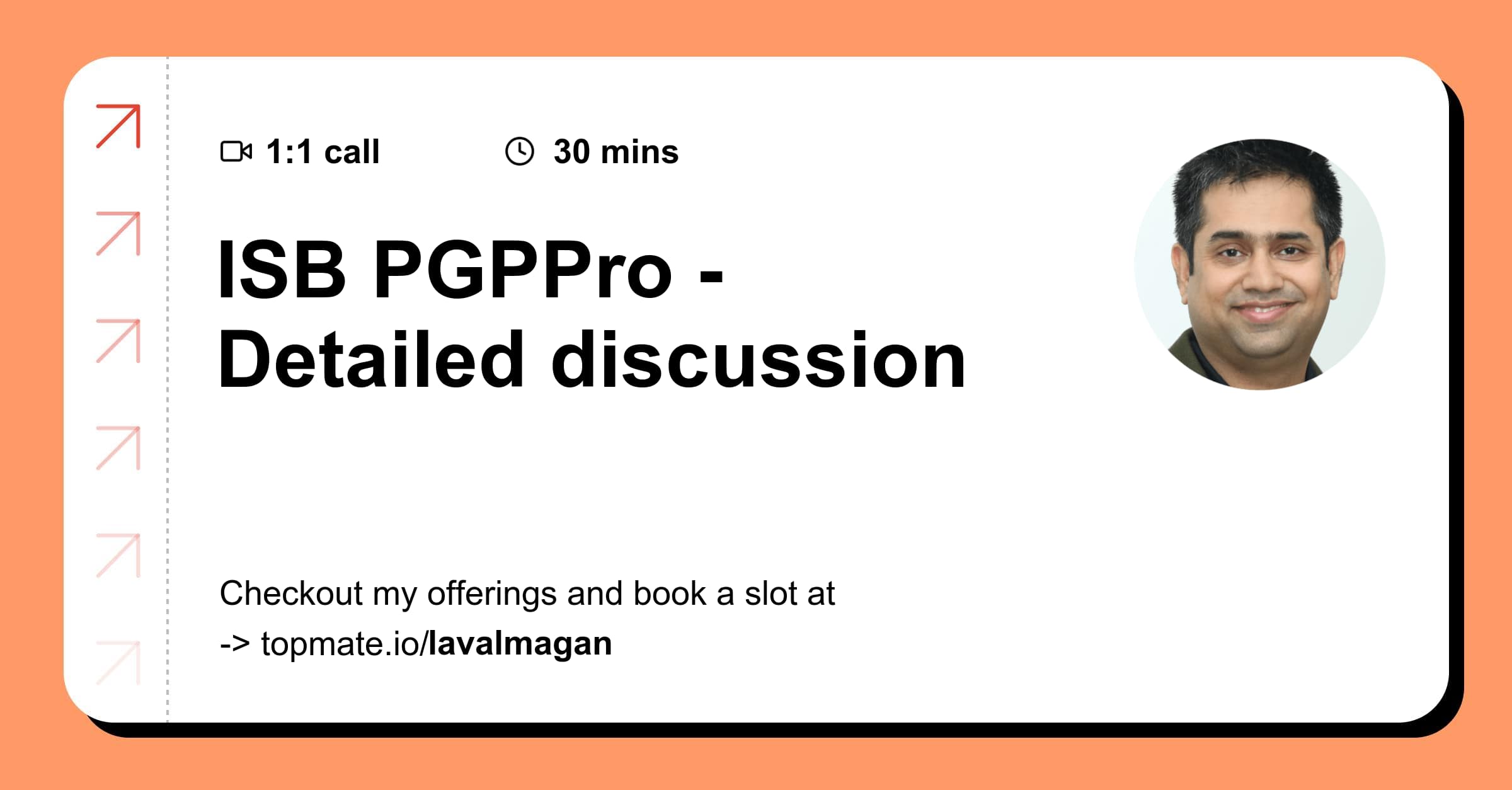 ISB PGPPro - Admissions discussion with Laval Magan